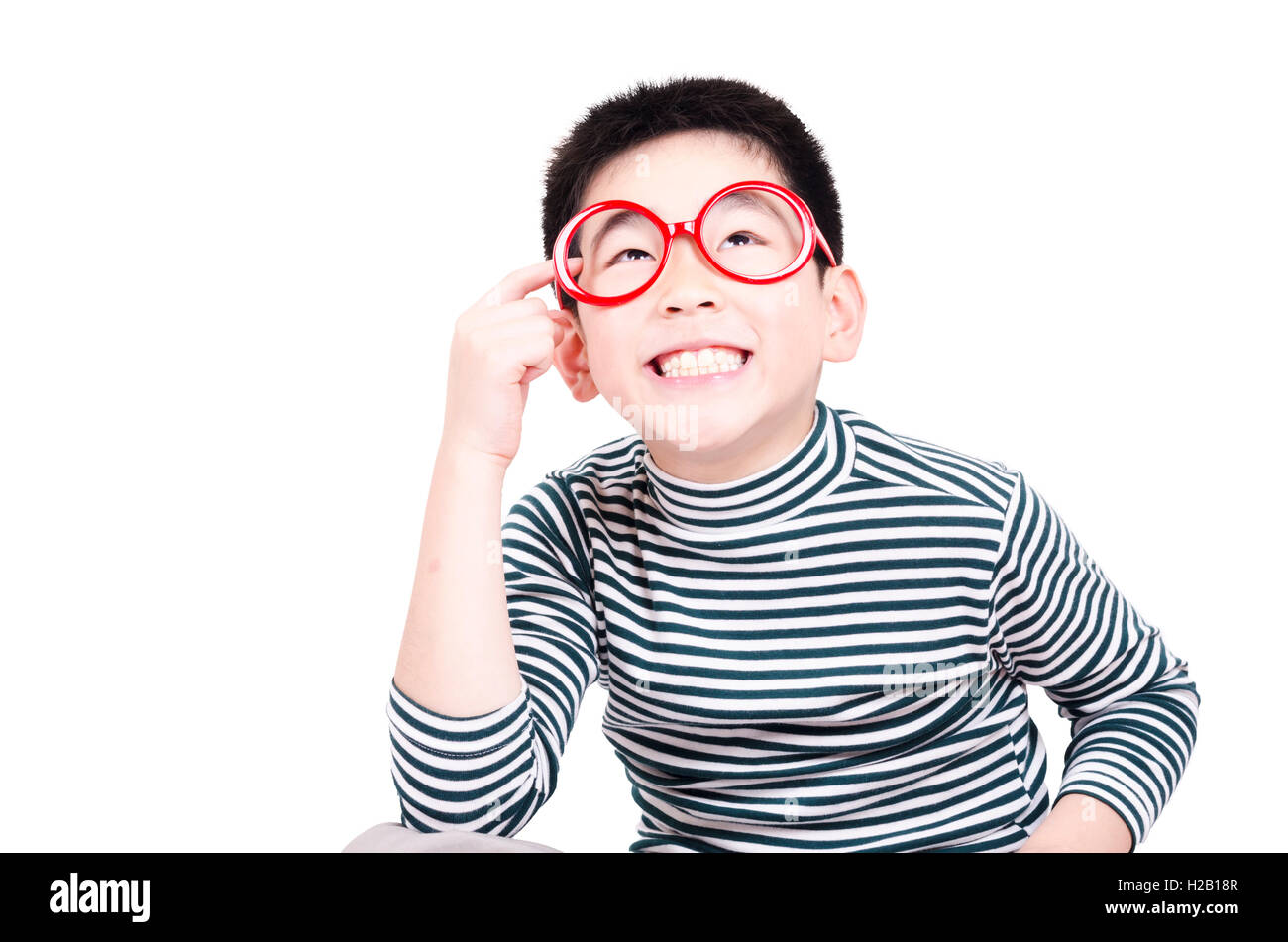 Thinking an idea Stock Photo - Alamy