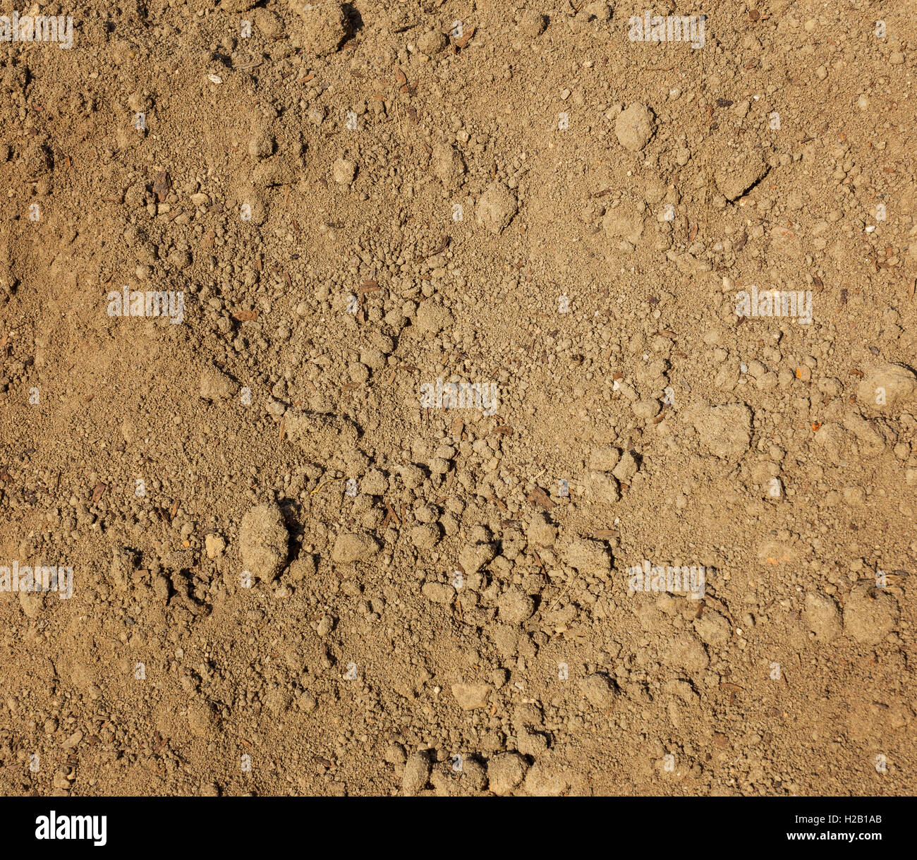 Dry agricultural brown soil Stock Photo - Alamy