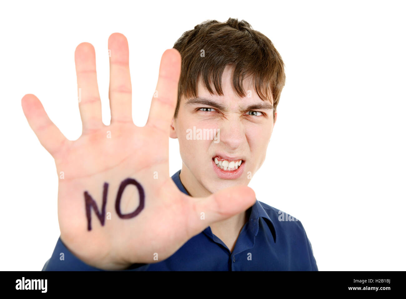 Refusal signal hi-res stock photography and images - Alamy