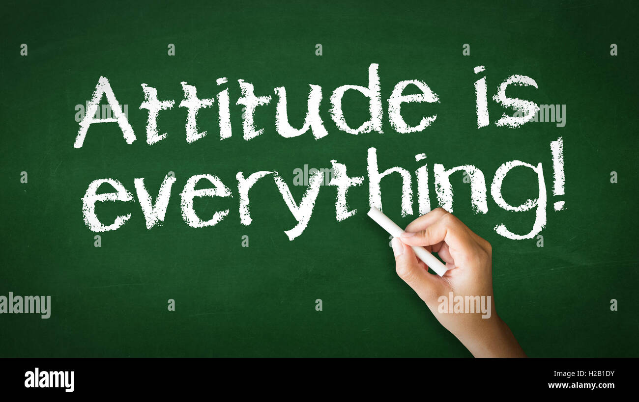 Attitude is everything hi-res stock photography and images - Alamy