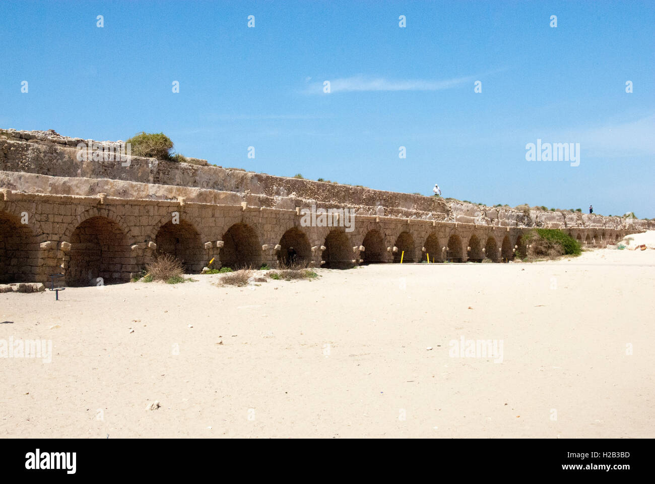 Caesarea aqueduct hi-res stock photography and images - Alamy