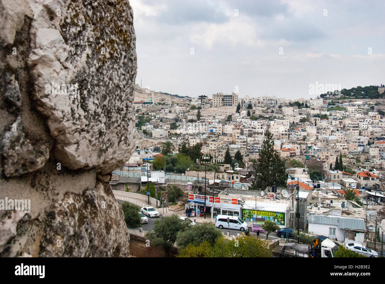 Old city ramparts jerusalem jerusalem hi-res stock photography and ...