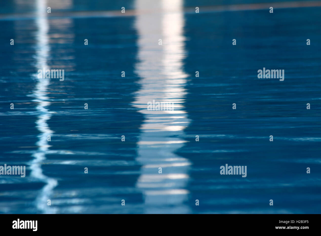 reflection in pool Stock Photo - Alamy