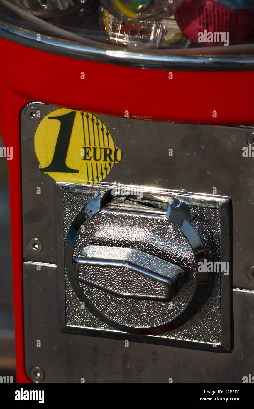 coin slot for toys Stock Photo - Alamy