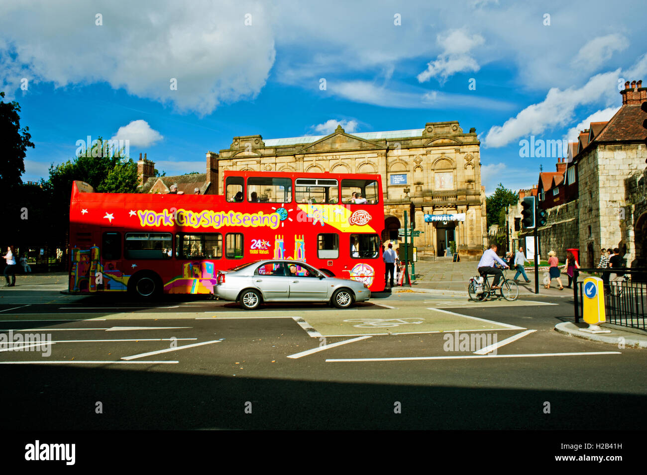 York city sightseeing bus hi-res stock photography and images - Alamy