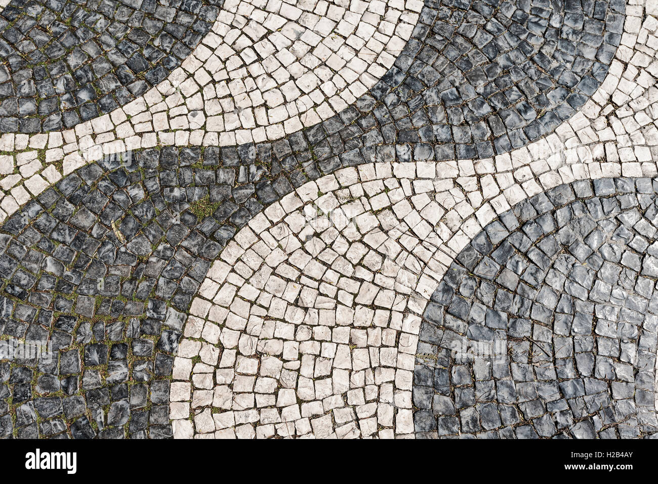 Wavy patterned pavement hi-res stock photography and images - Alamy