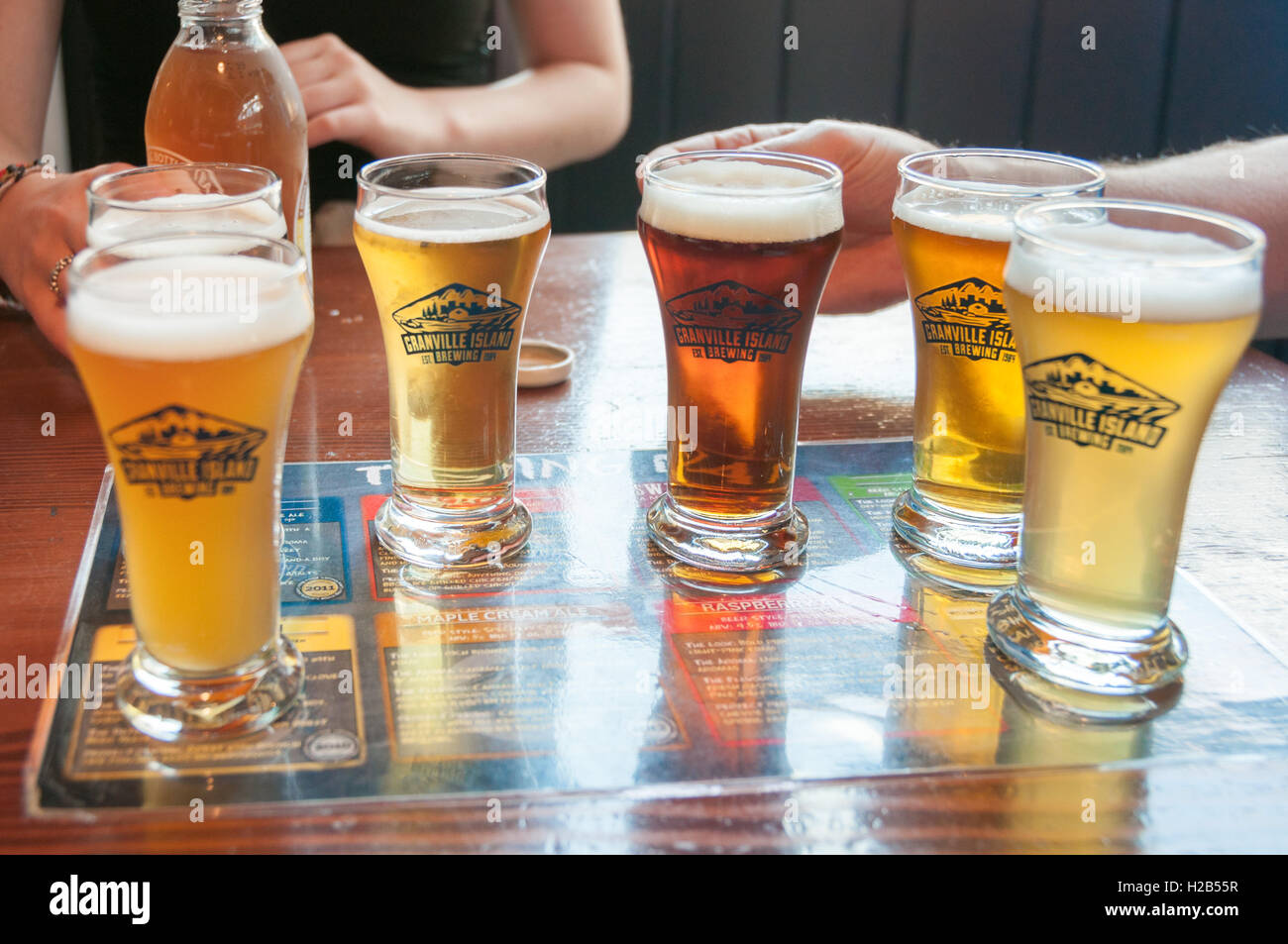 Beer vancouver granville island hi-res stock photography and images - Alamy