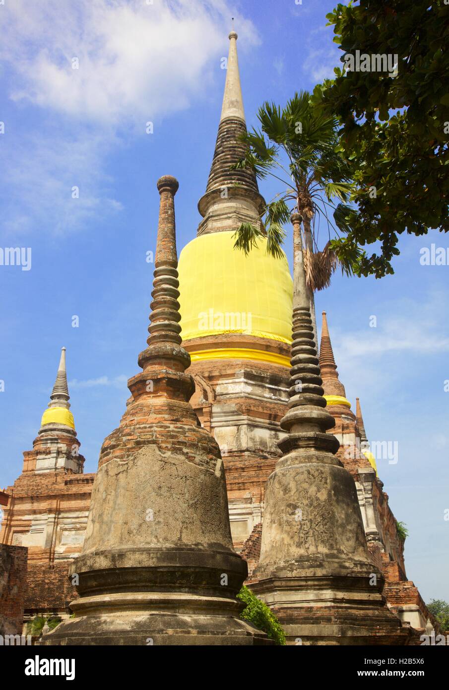 The old Siam capital city of Ayuttaya, Thailand Stock Photo - Alamy