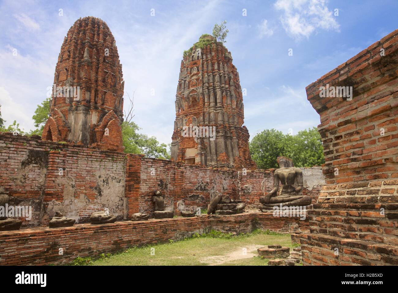 THE old Siam capital city of Ayuttaya, Thailand Stock Photo - Alamy