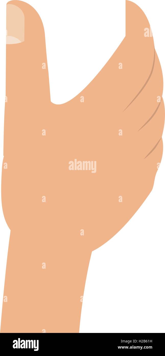 Human palm hand design Stock Vector Image & Art - Alamy