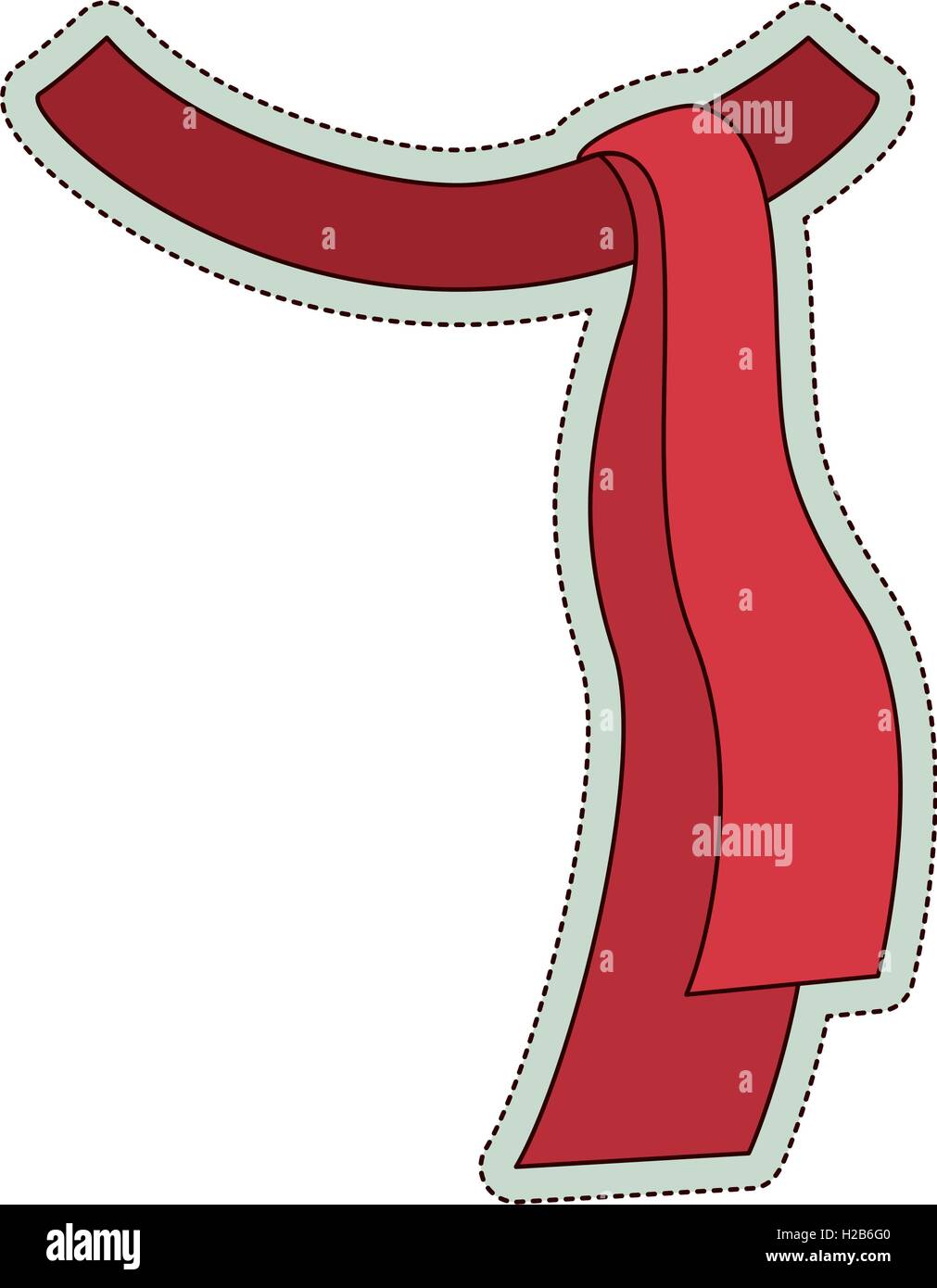 Isolated red ribbon design Stock Vector Image & Art - Alamy