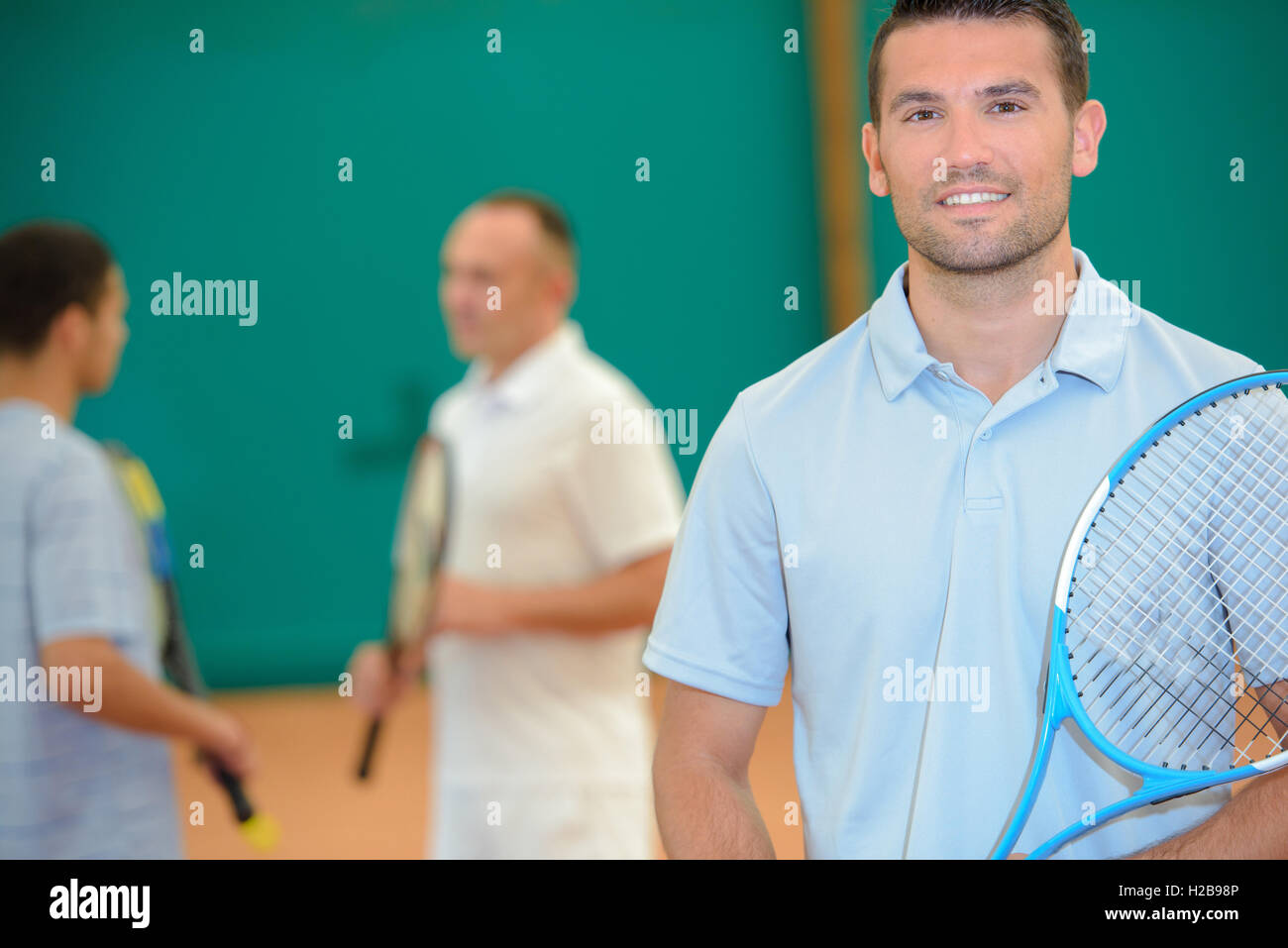 tennis playing posing Stock Photo - Alamy