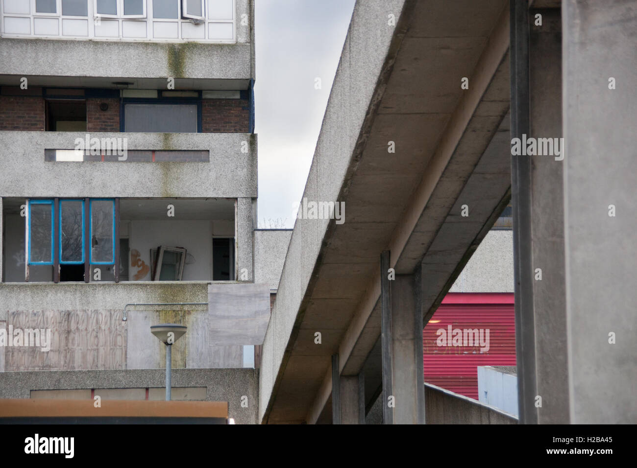 Thamesmead, London - inner city decay Stock Photo - Alamy