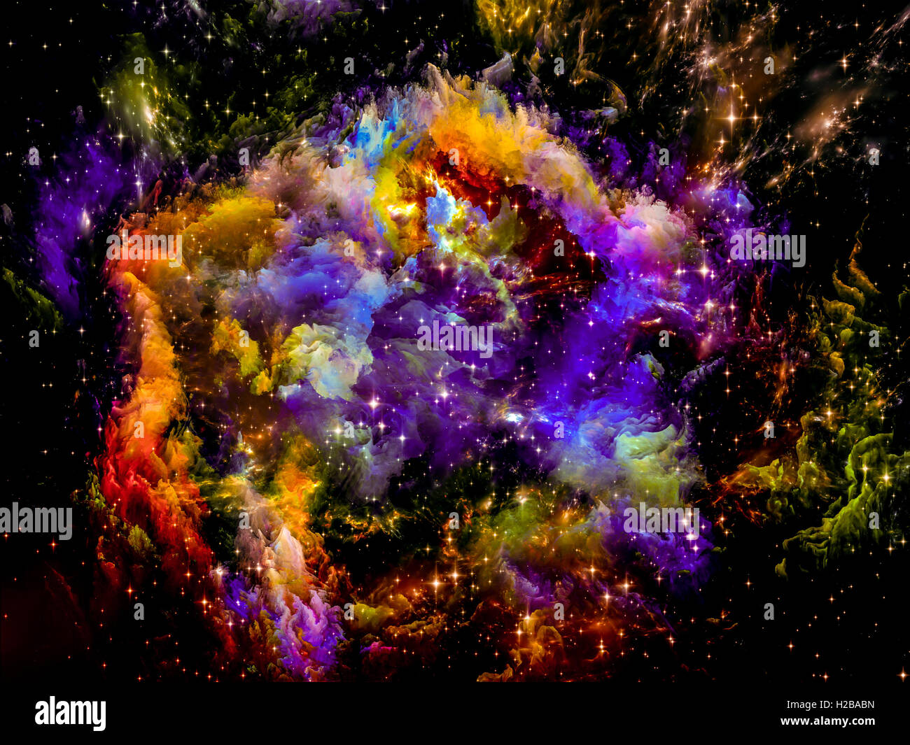 Vivid nebula hi-res stock photography and images - Alamy