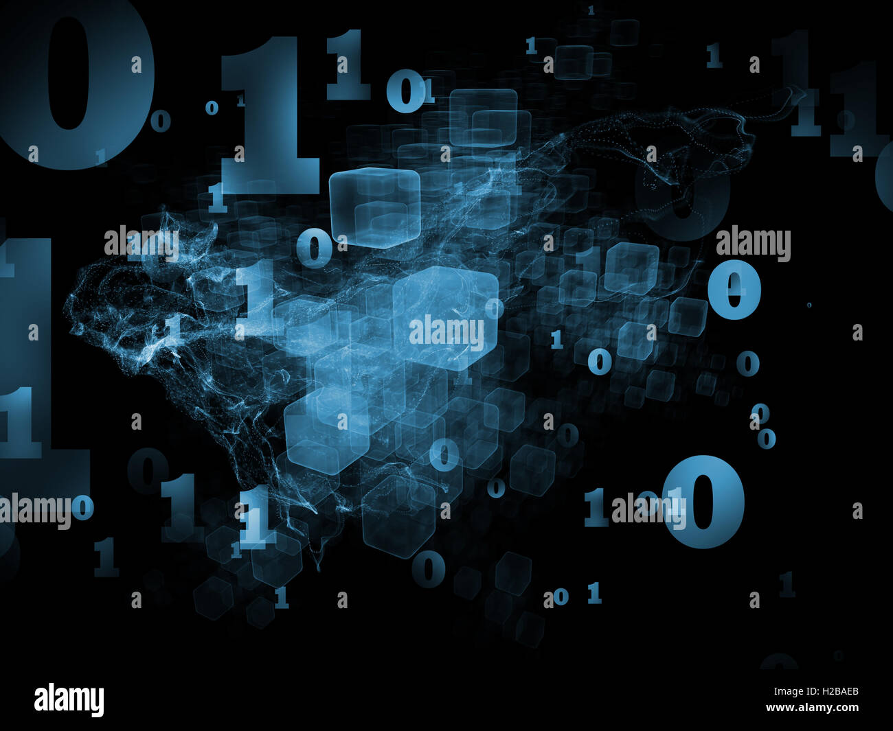 Depth of Numbers Stock Photo - Alamy