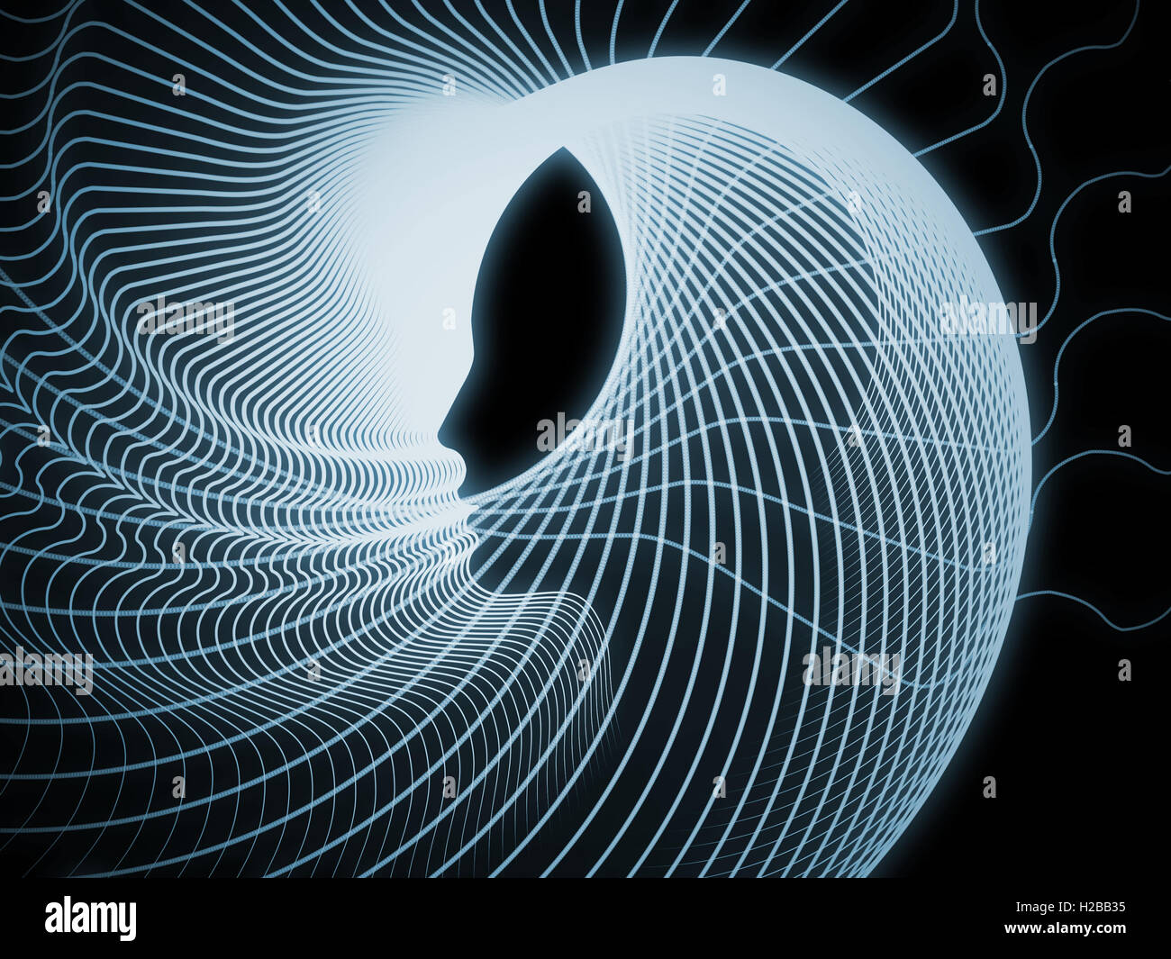 Soul Geometry Metaphor Stock Photo - Alamy