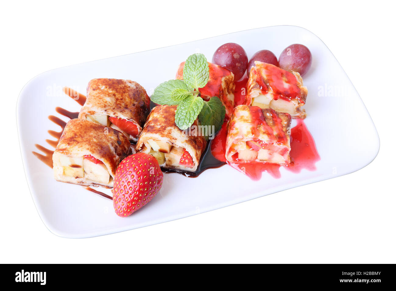 Sweet fruit roll Stock Photo - Alamy