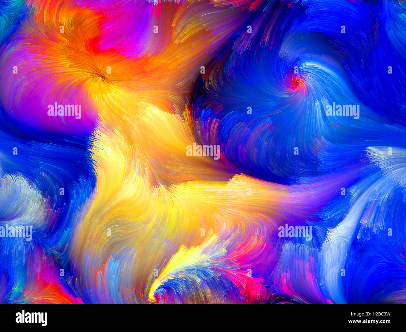 Speed of Color Stock Photo - Alamy
