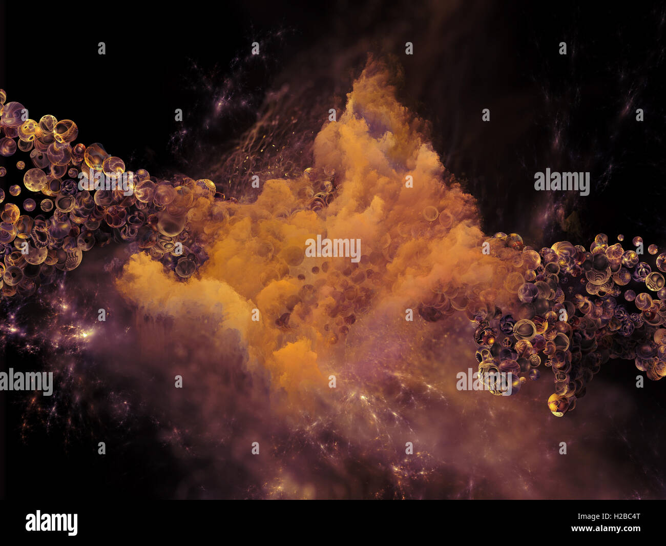 Visualization of Proteins Stock Photo - Alamy
