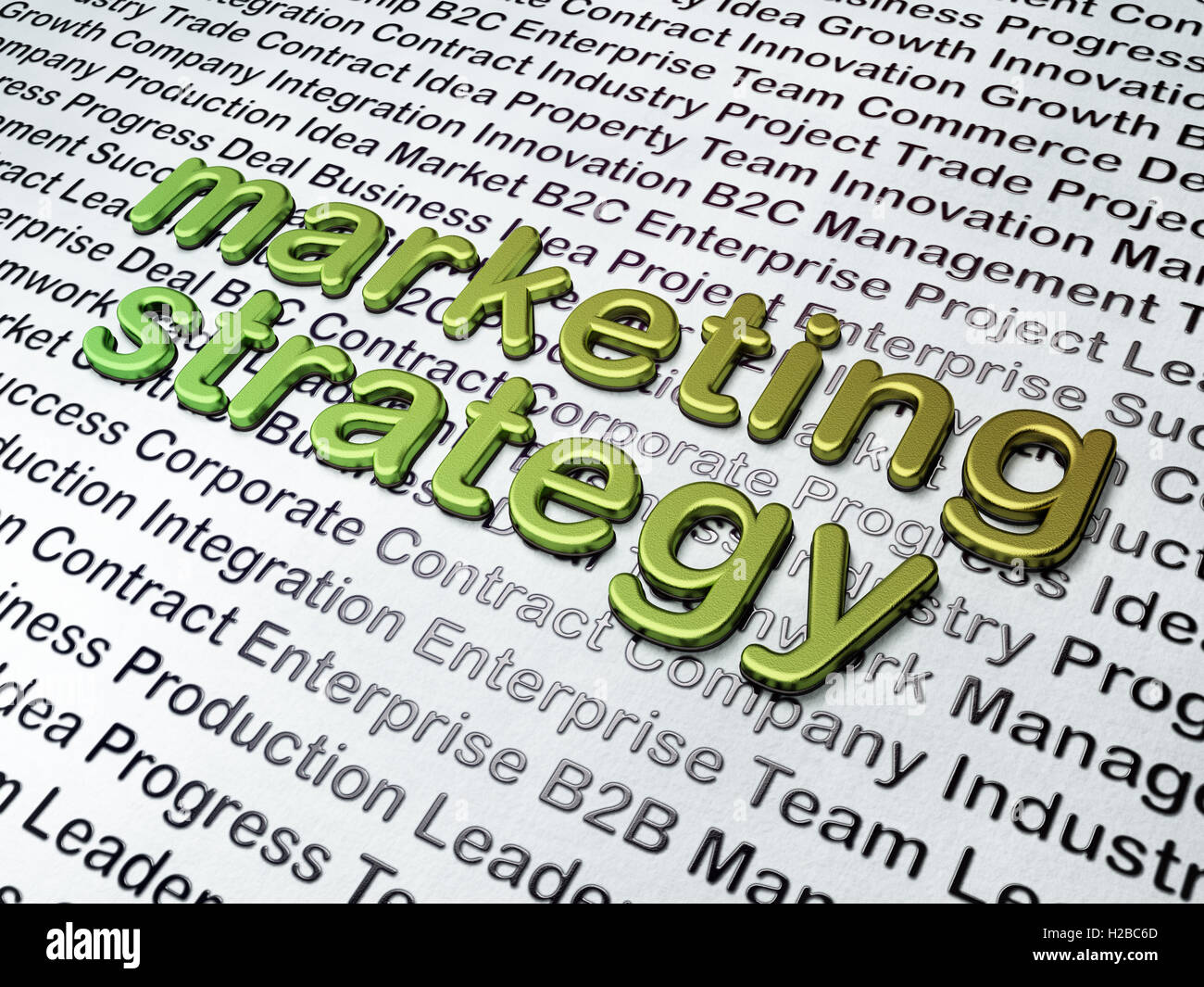 Marketing concept: Marketing Strategy on Business background Stock ...