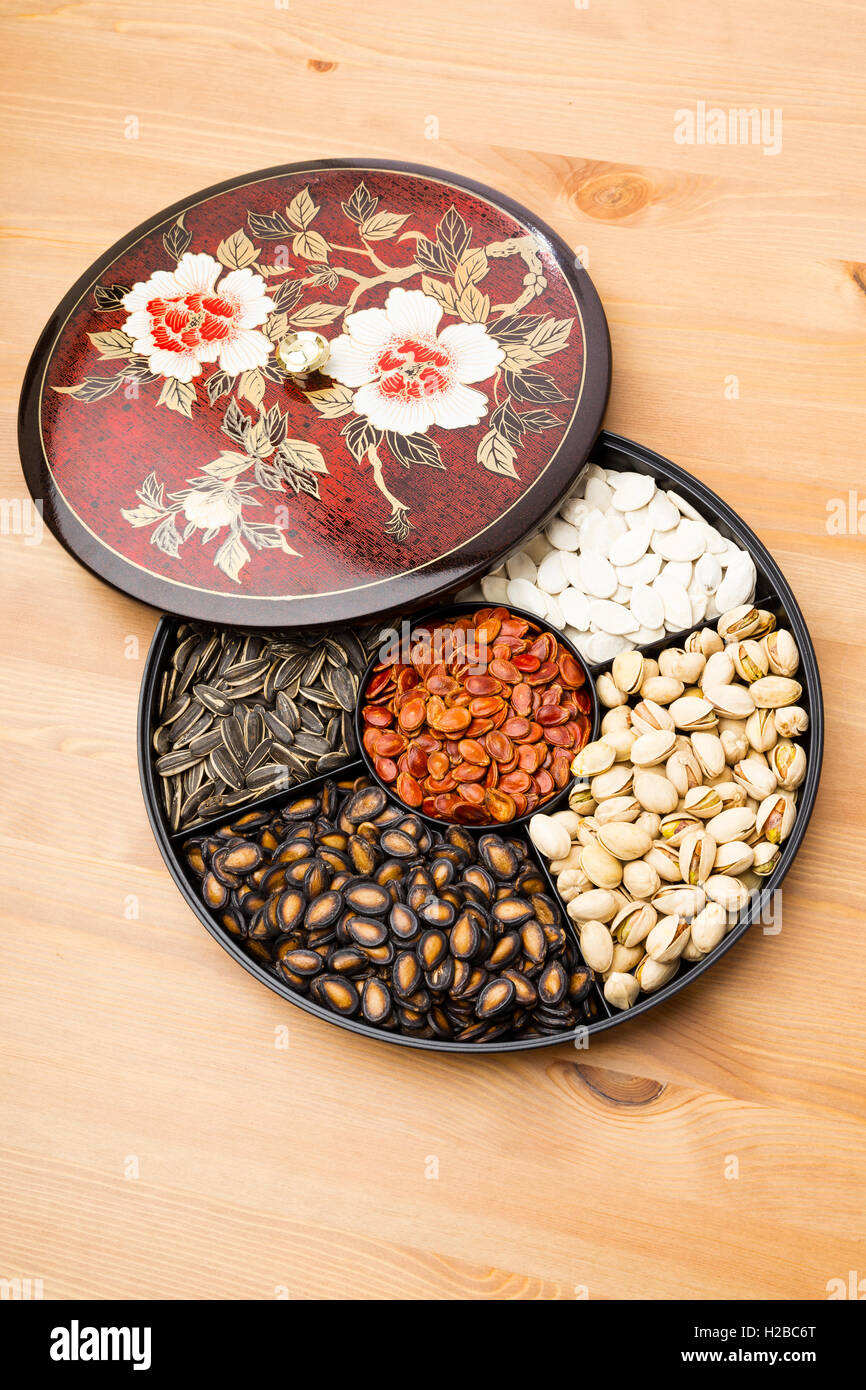 Chinese snack tray lunar hi-res stock photography and images - Alamy