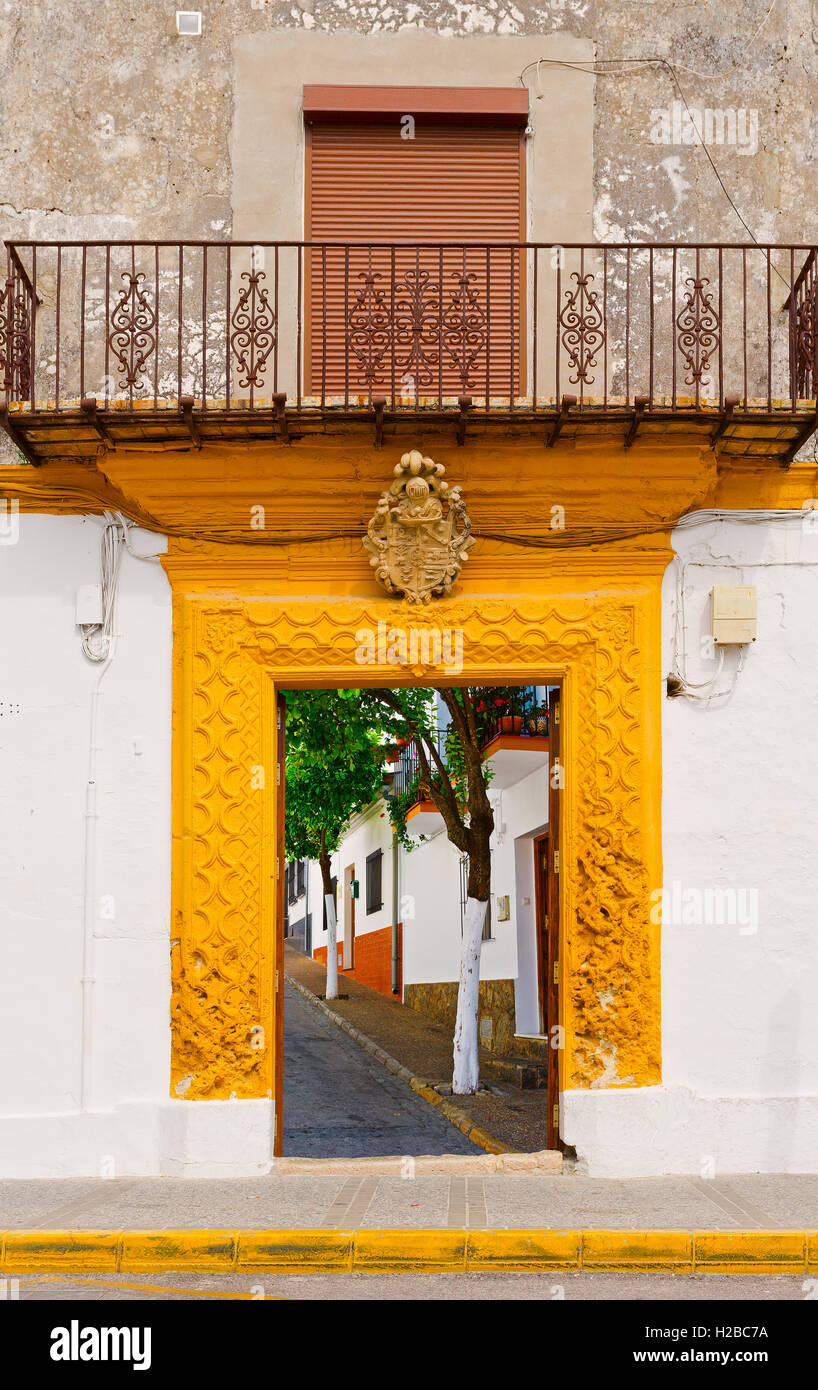 Spanish decorated gate hi-res stock photography and images - Alamy