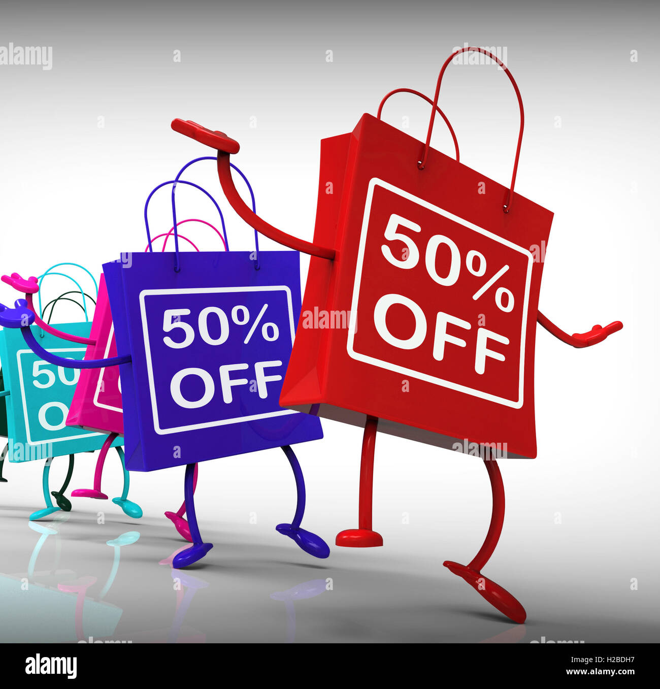 50 percent off sign hi-res stock photography and images - Alamy