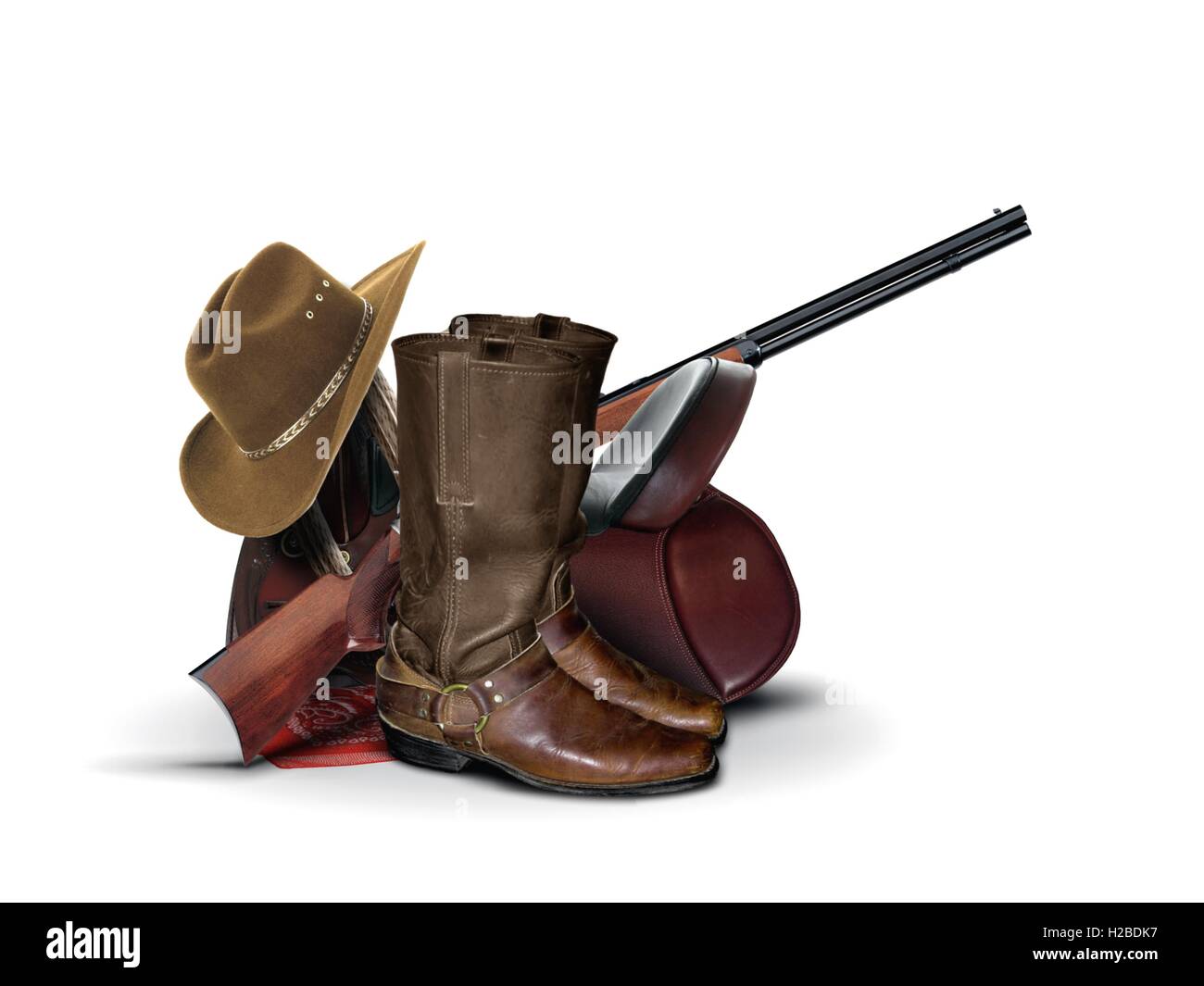 Western cowboy equipment hi-res stock photography and images - Alamy