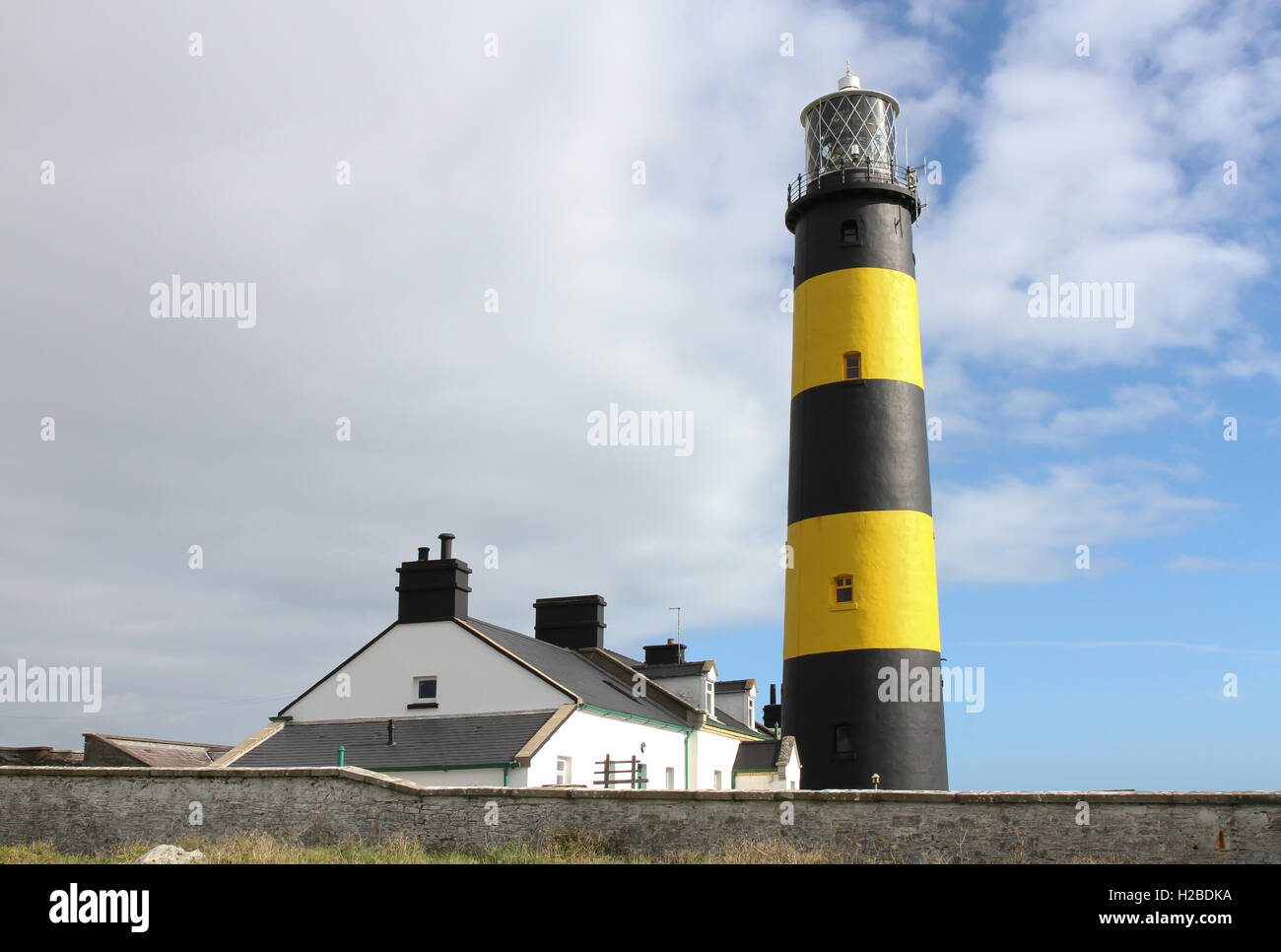 Lighthouse at St John's Point County Down Northern Ireland Stock Photo ...
