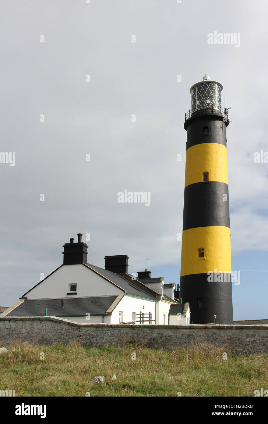 Lighthouse at St John's Point County Down Northern Ireland Stock Photo ...