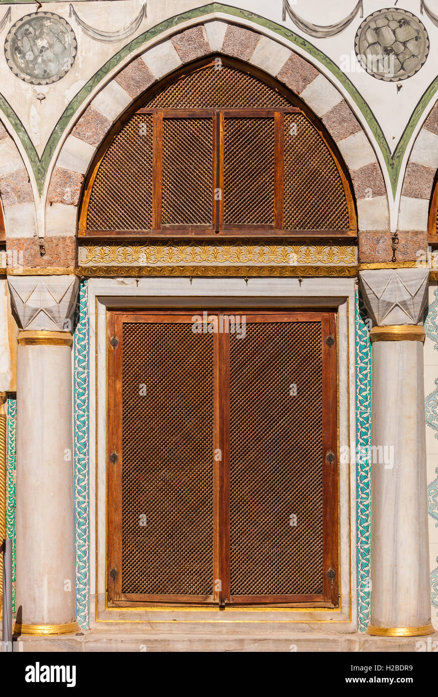 Turkish Window Screens Stock Photo - Alamy