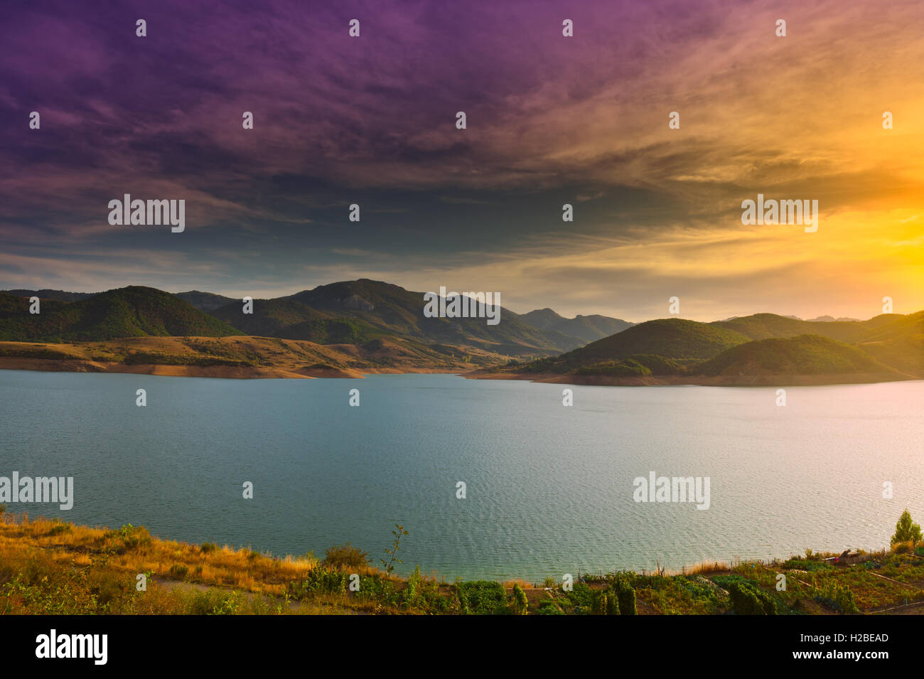 Spanish lake view hi-res stock photography and images - Alamy