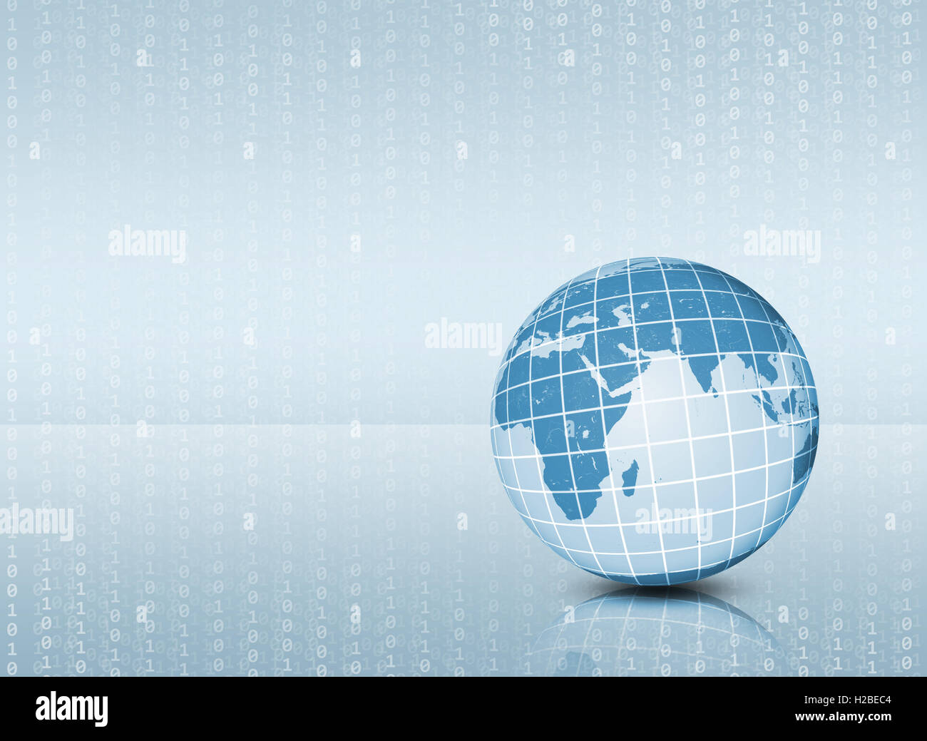 Earth and numbers Stock Photo - Alamy