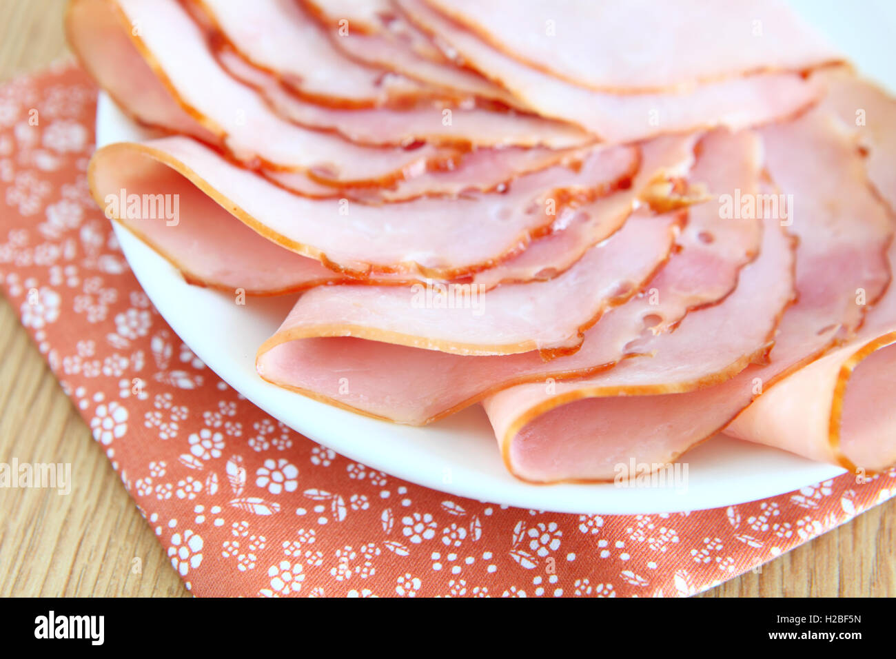 Pink ham white hi-res stock photography and images - Alamy