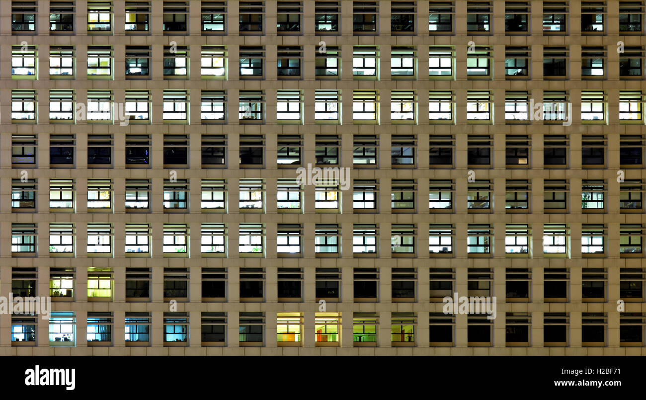 Office building windows texture hi-res stock photography and images - Alamy