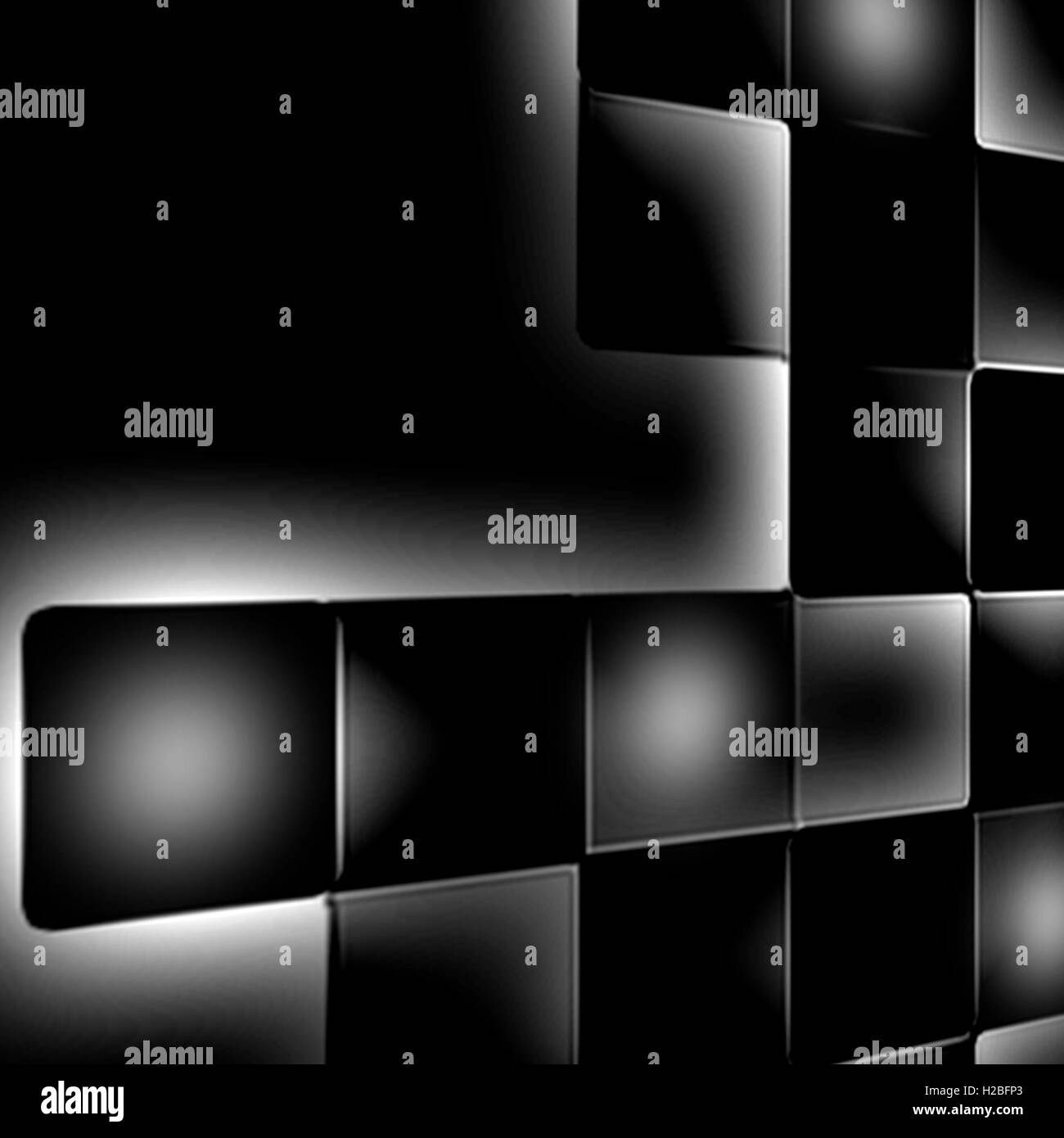 Halftone effect vector background Black and White Stock Photos & Images ...