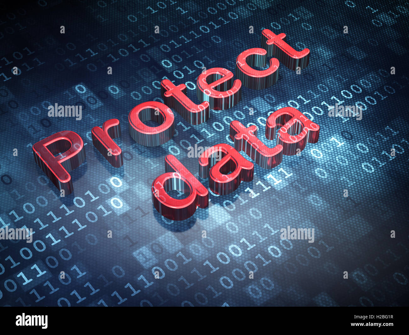 Protection concept: Red Protect Data on digital background Stock Photo ...
