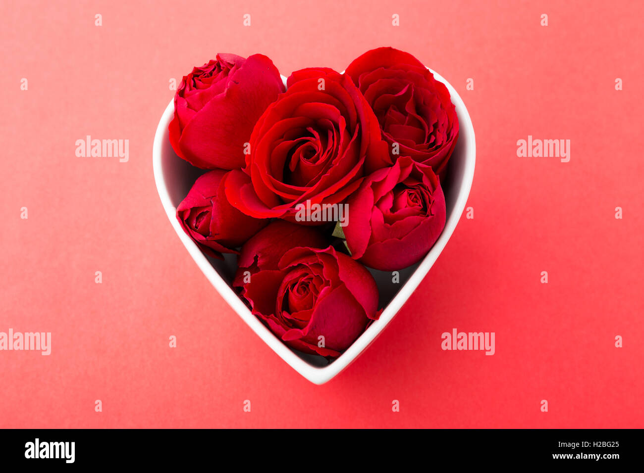 Red heart inside gift hi-res stock photography and images - Alamy