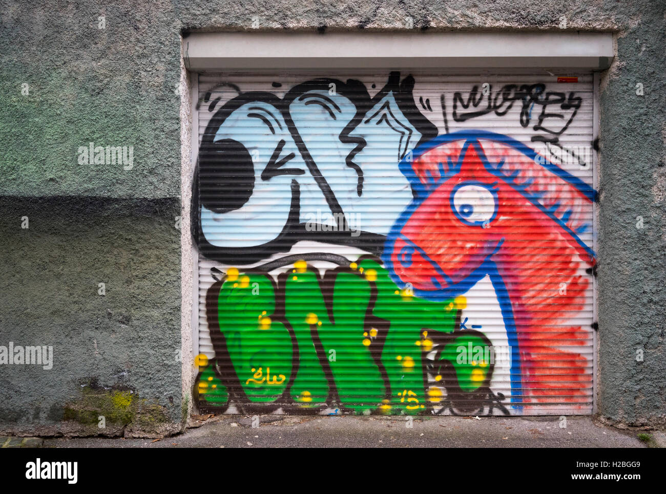 Horse graffiti hi-res stock photography and images - Alamy