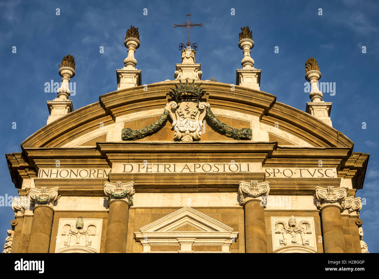 Facade Cathedral In Frascati Italy High Resolution Stock Photography ...