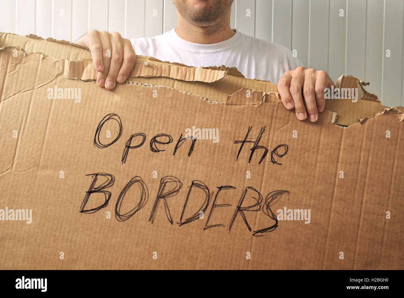 Open the borders hi-res stock photography and images - Alamy