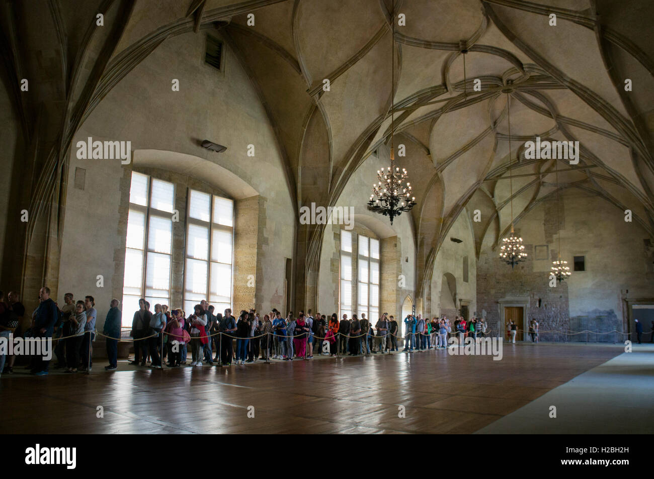 Vladislav hall at the prague castle hi-res stock photography and images ...