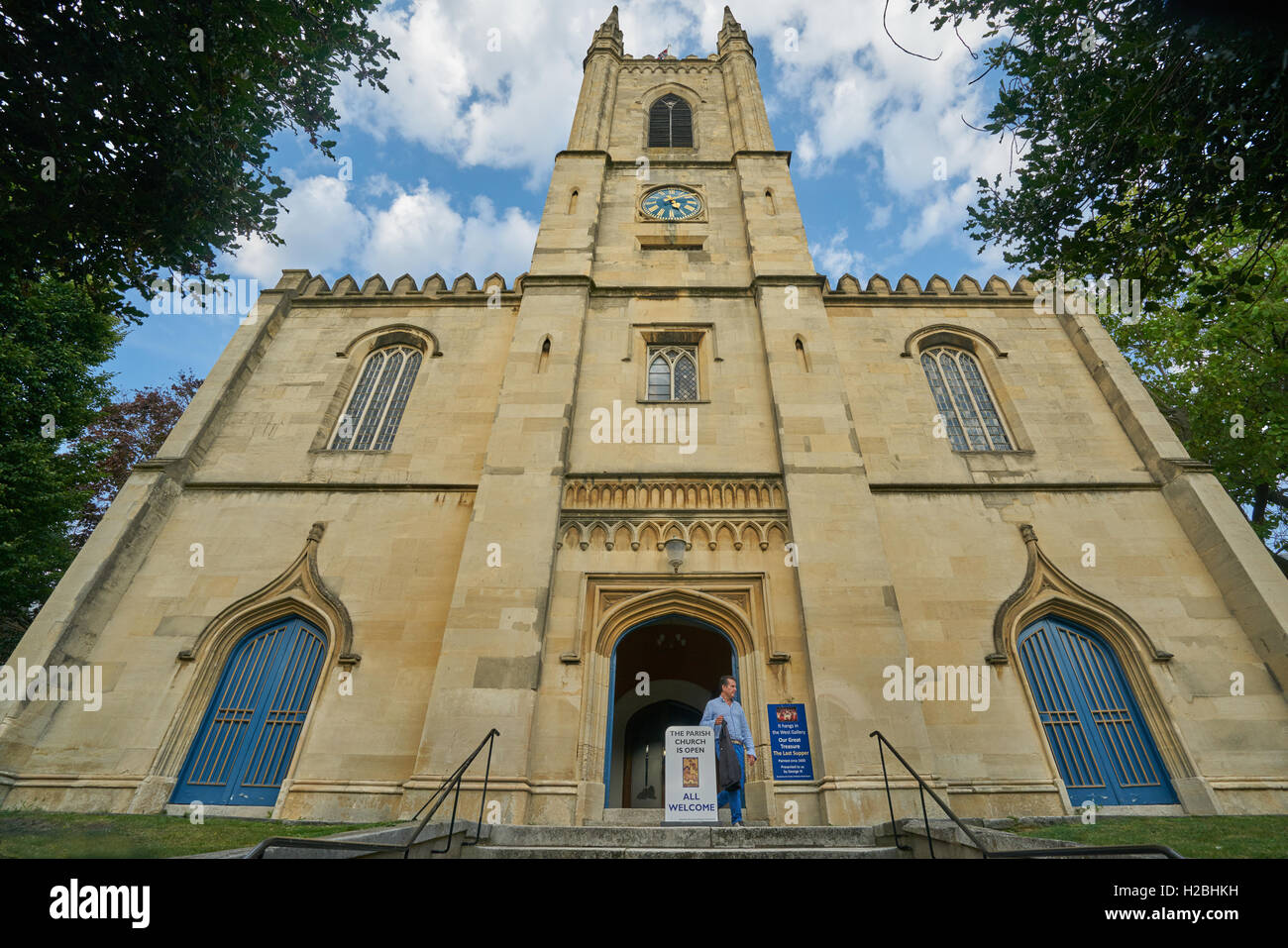 St John Parish Church Windsor Stock Photo - Alamy