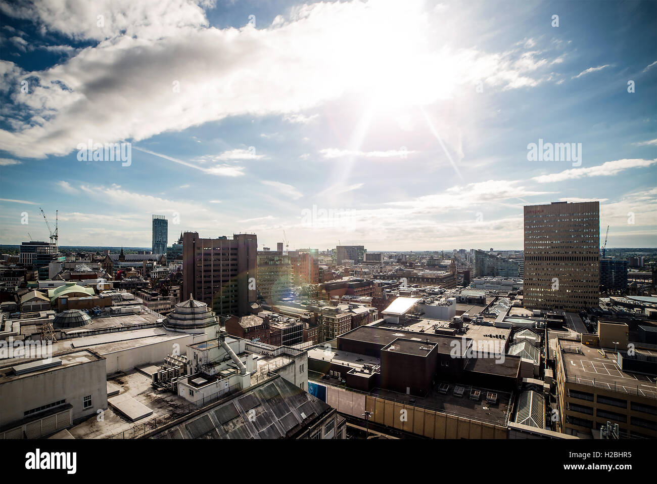 Manchester skyline hi-res stock photography and images - Alamy