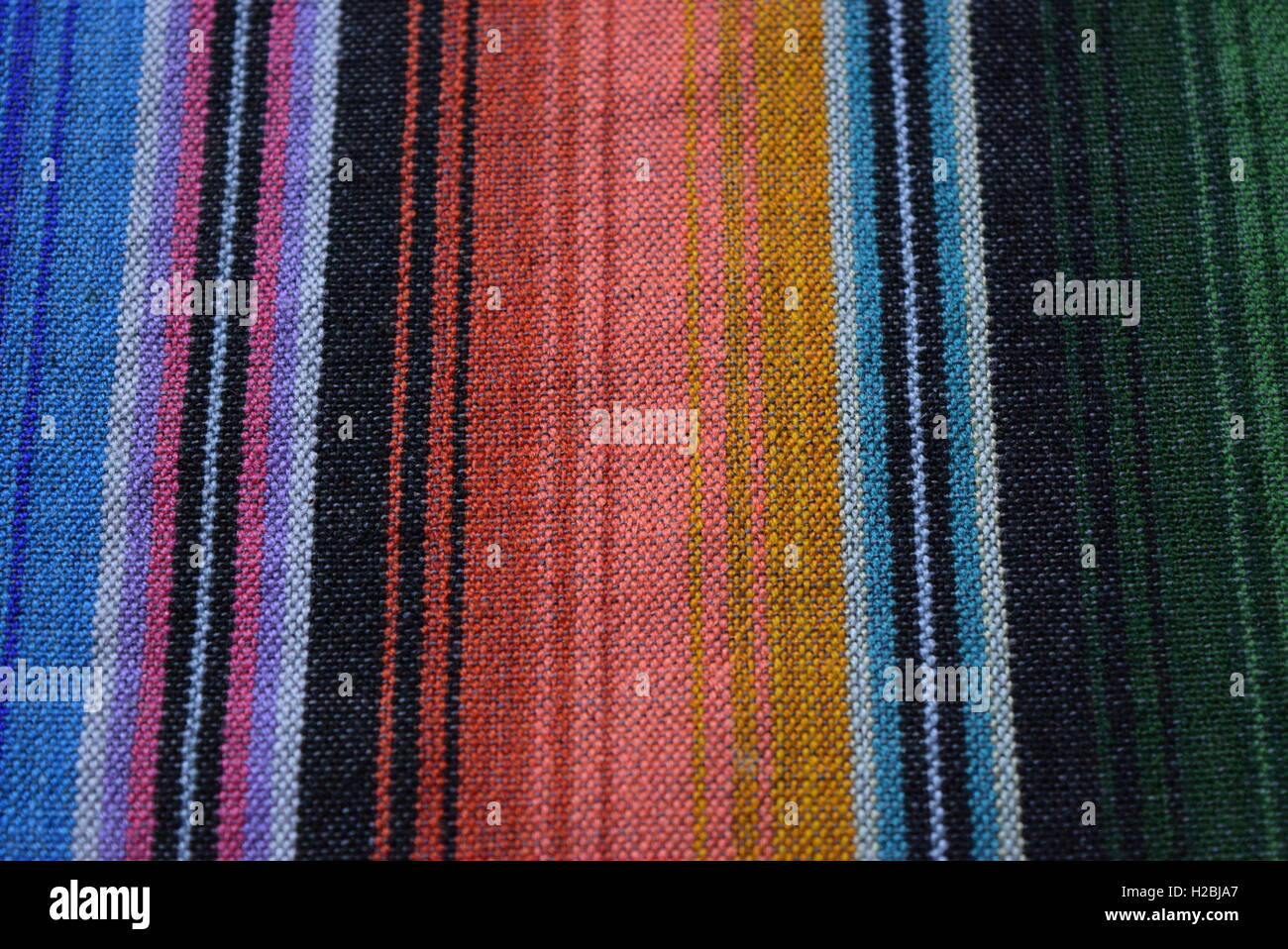 Texture: South American hand made colorful fabric with traditional ...