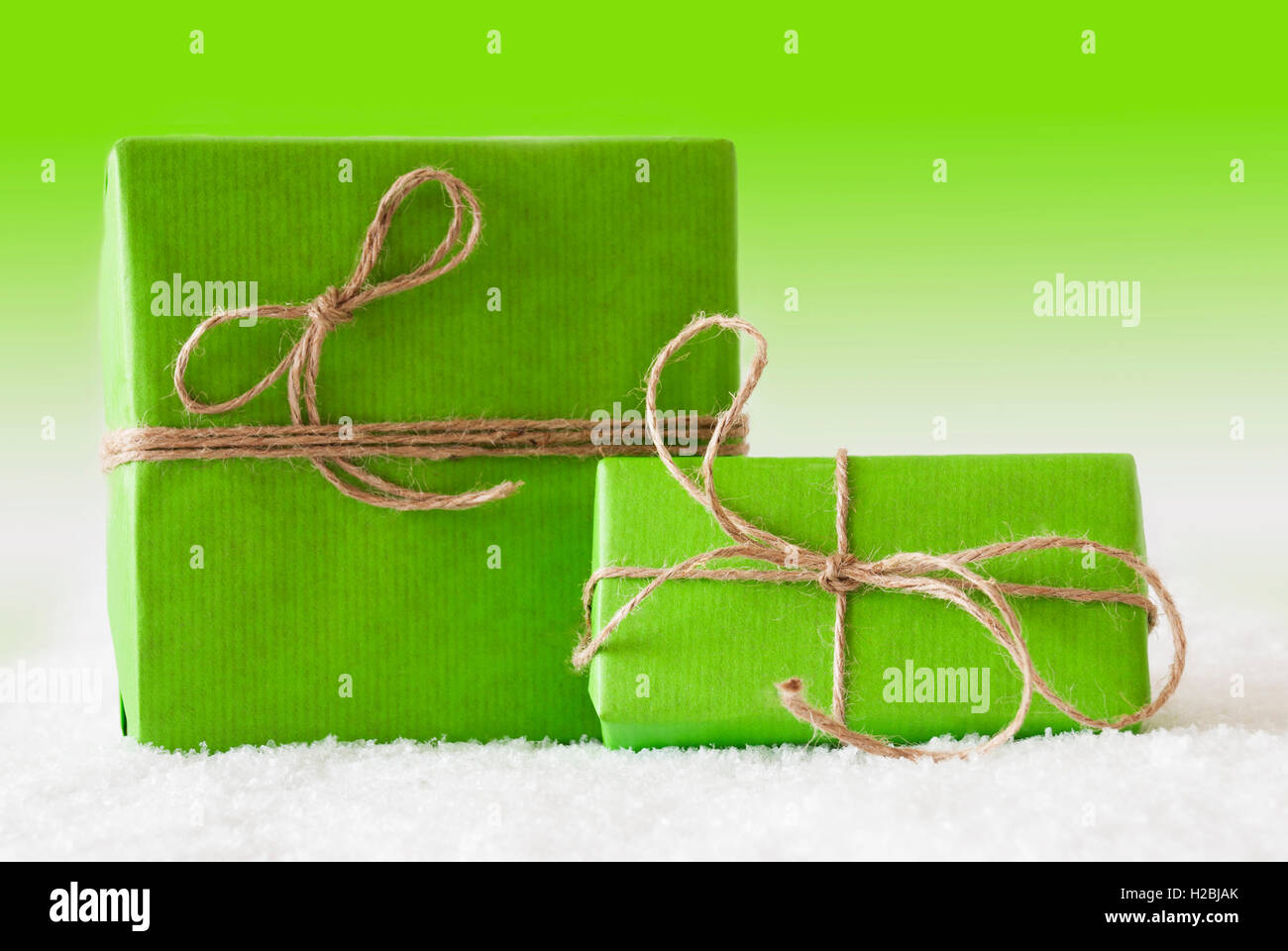 Two birthday christmas presents hi-res stock photography and images - Alamy