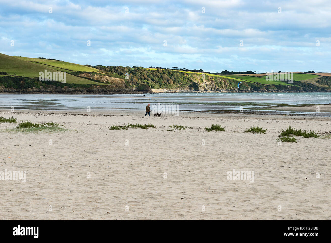 Par Sands Cornwall. A more idyllic stretch of beach can be seen ...