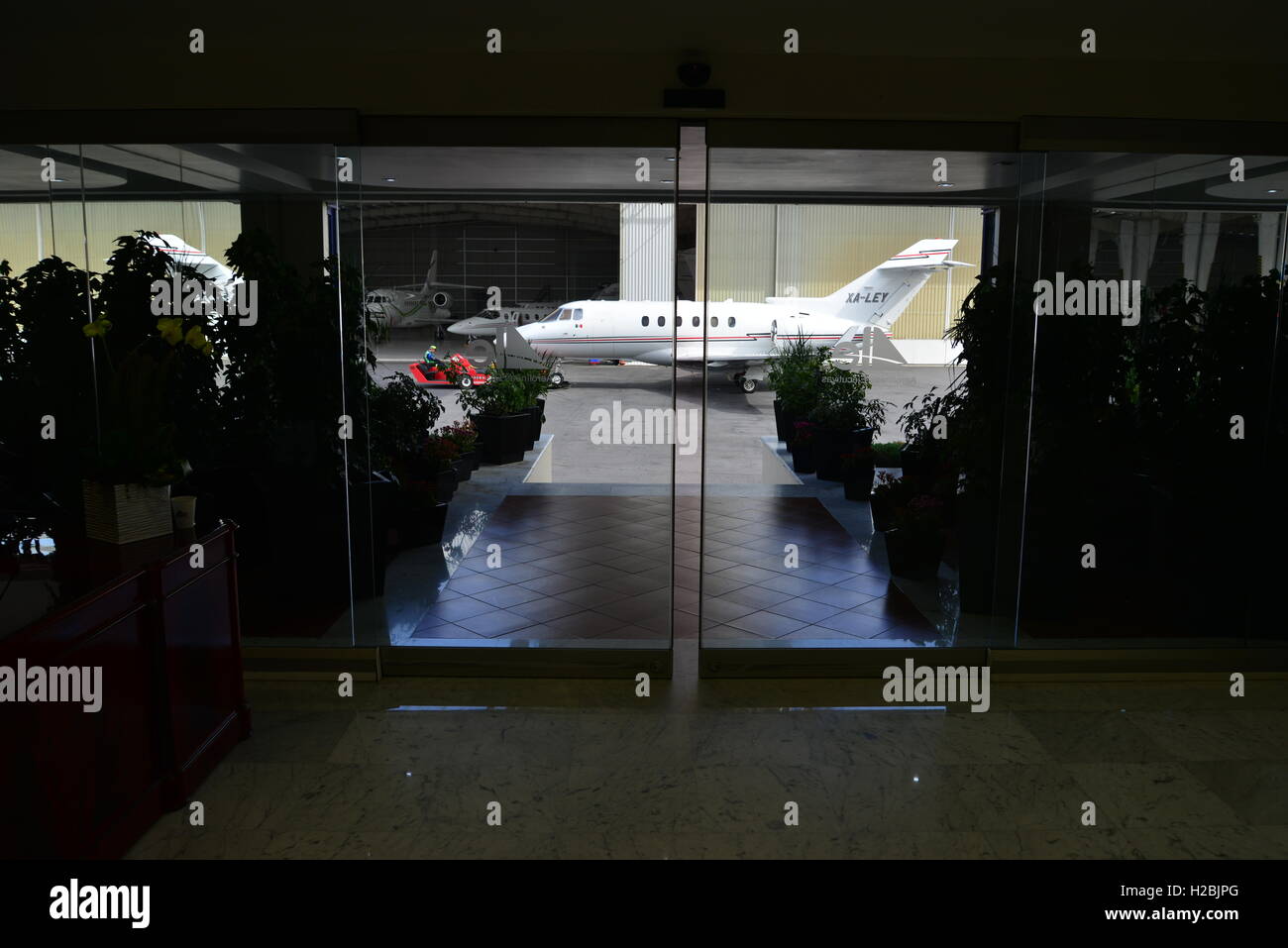 Business Jet Terminal, Mexico, Toluca Stock Photo - Alamy
