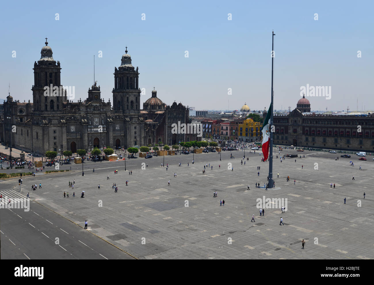Mexico, Mexico City, Zocalo Stock Photo - Alamy