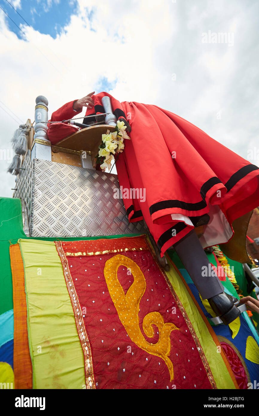 Mohammed Altaf-Khan, mayor of Oxford, on Nelly the motorised elephant ...
